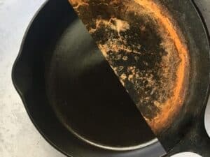 How to Restore a Rusty Cast Iron Skillet - The Flat Top King