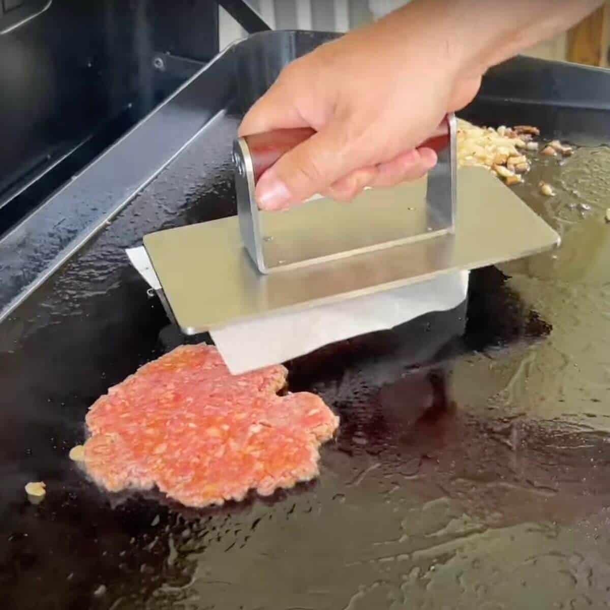 The Best Breakfast Burger on the Griddle (AKA Hangover Burger)