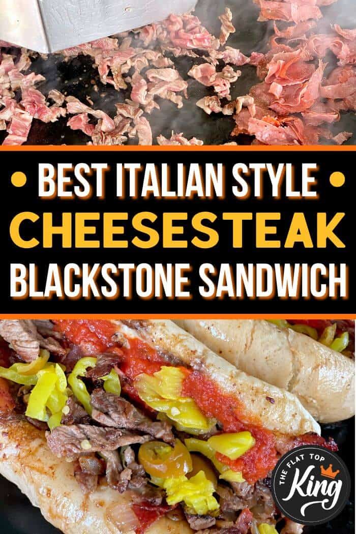 Italian Cheese Steak - Dang Good Griddle Sandwich Recipe!