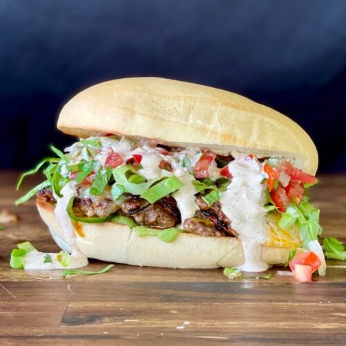 The Ultimate Taco Burger (to Make You Want to Salsa!) - The Flat Top King