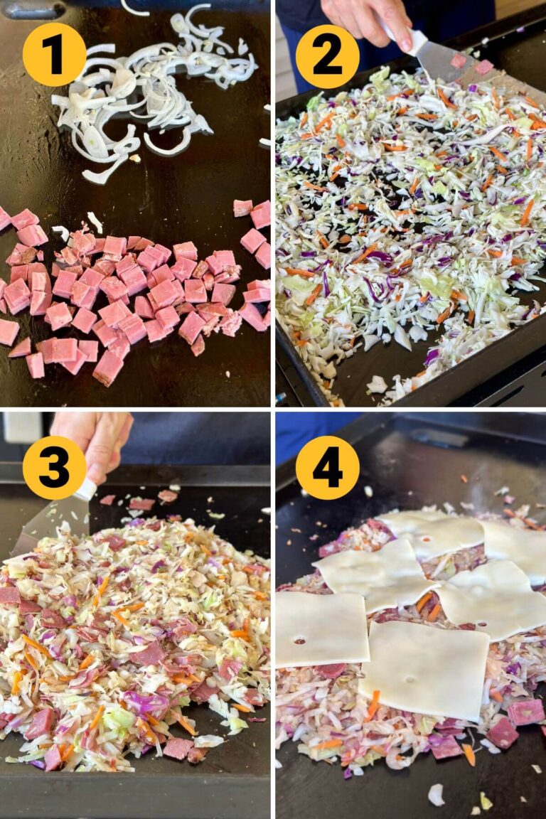 Reuben In a Bowl - Easy Griddle or Skillet Recipe