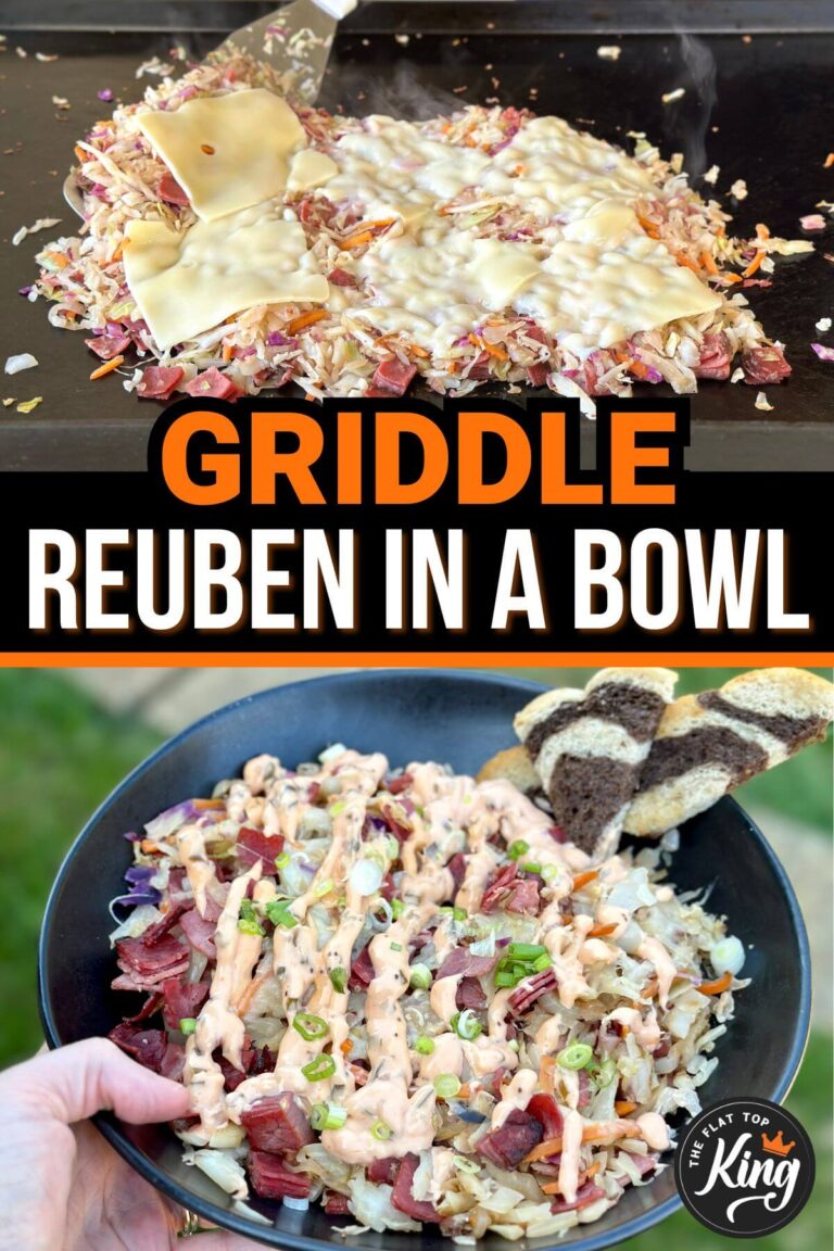 Reuben In a Bowl - Easy Griddle or Skillet Recipe