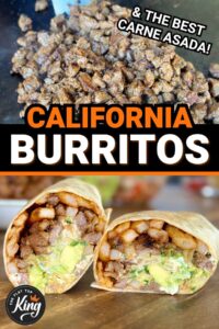 California Burrito Recipe with Carne Asada - The Flat Top King
