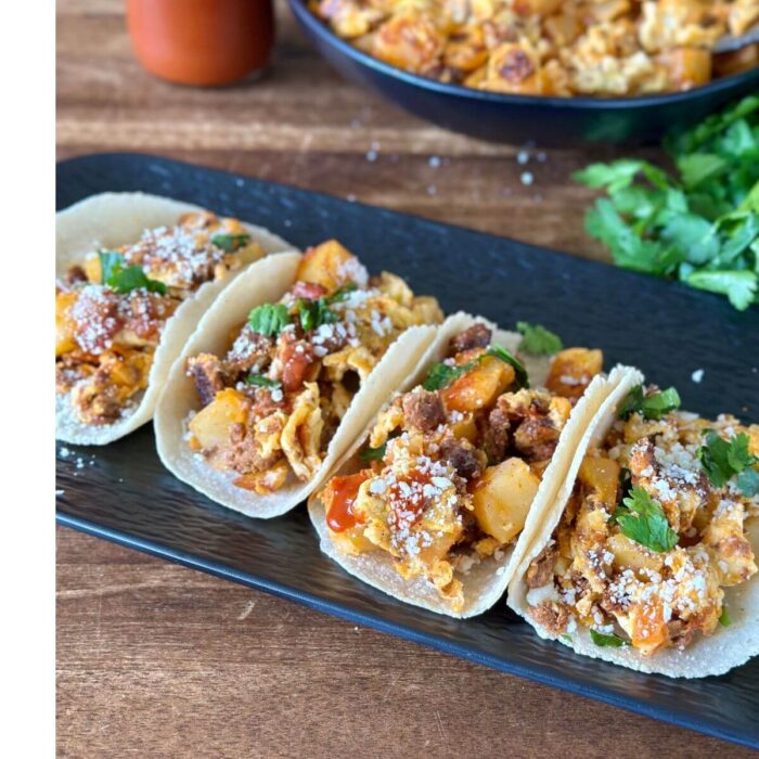 Smashed Greek Gyro Tacos - Easiest Gyros You'll Ever Make!