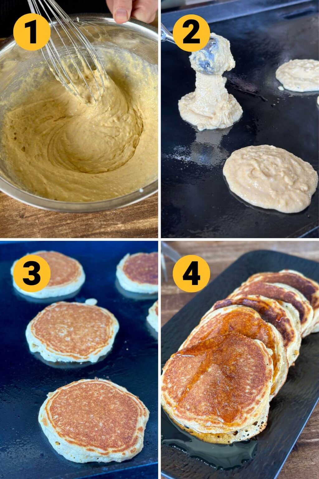 Hoe Cakes (aka Johnny Cakes) - The Flat Top King