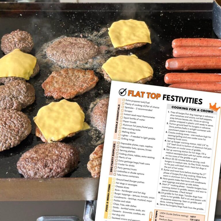 Griddle Recipes - The Flat Top King