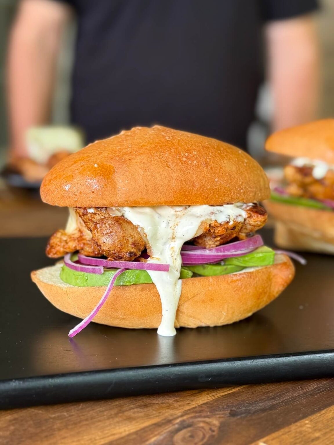 Mexican Chicken Sandwich (Chicken Torta) - The Flat Top King